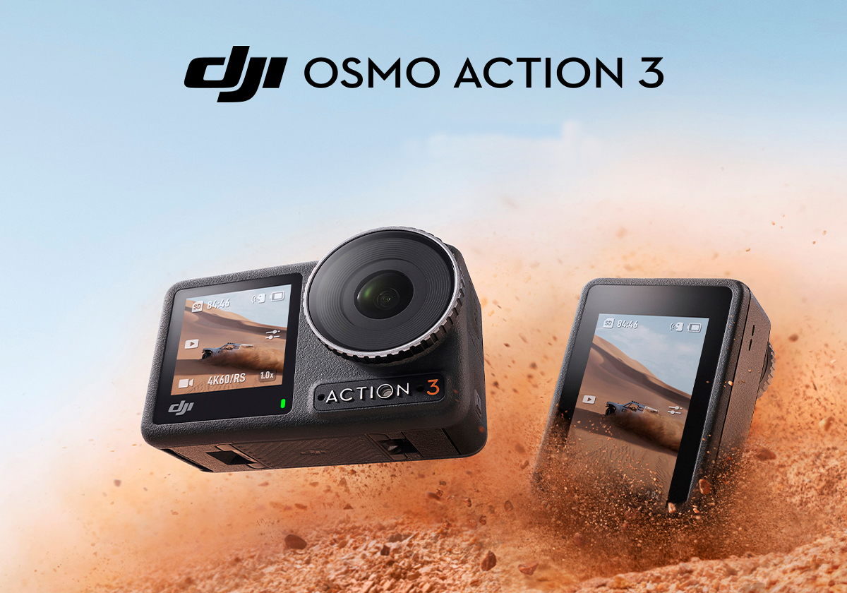 DJI Osmo Action 3 |Ultrapasse os limites em todas as suas aventuras